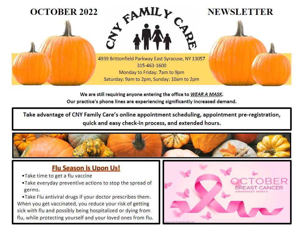 October 2022 Newsletter - CNY Family Care